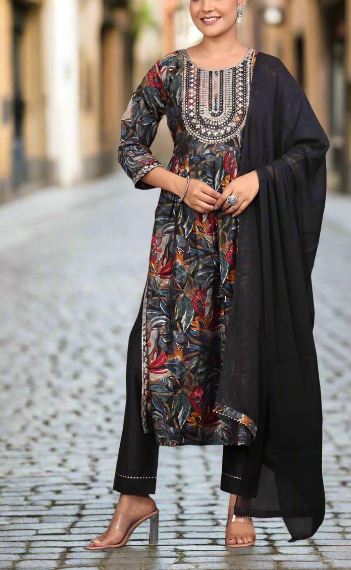 Trendy Kurti Sets | Laces and Frills