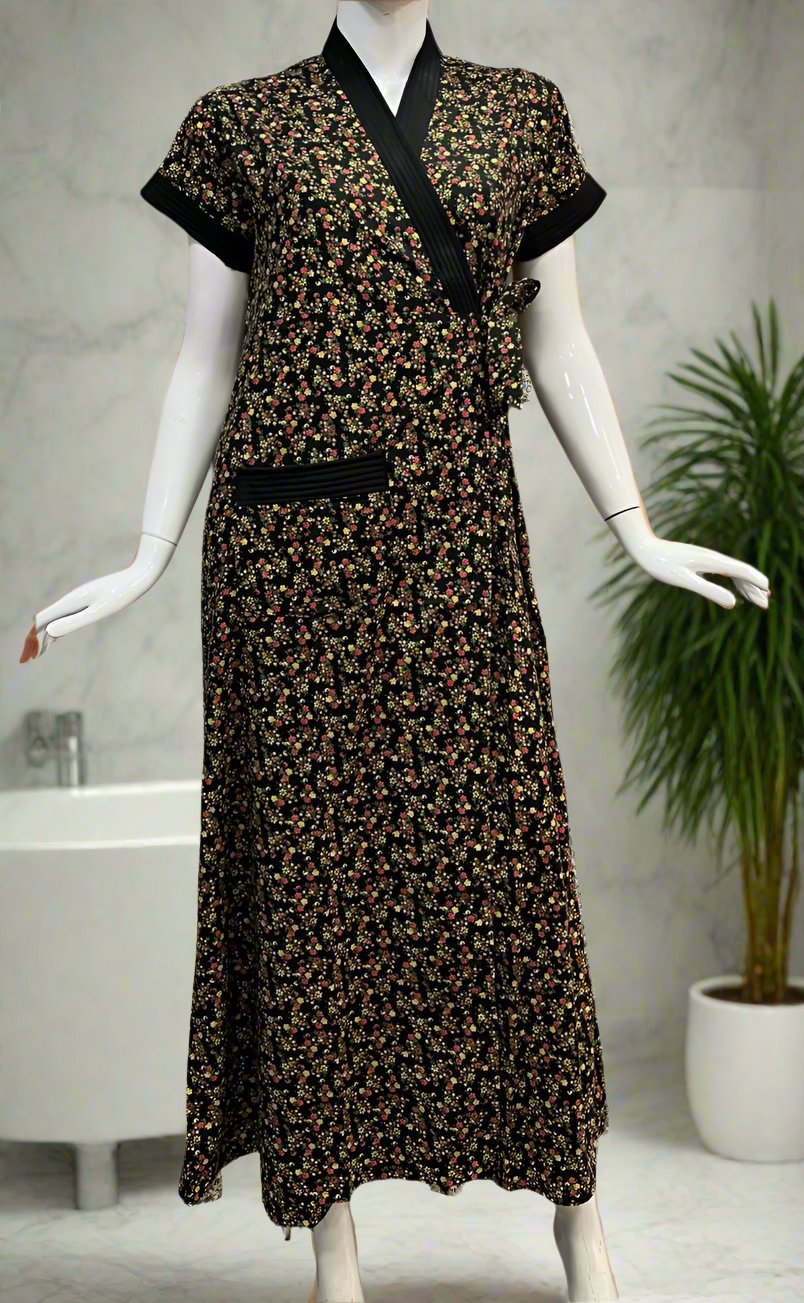 Lounge in Luxury: Cotton House Coat Sets for Ladies — Laces and Frills