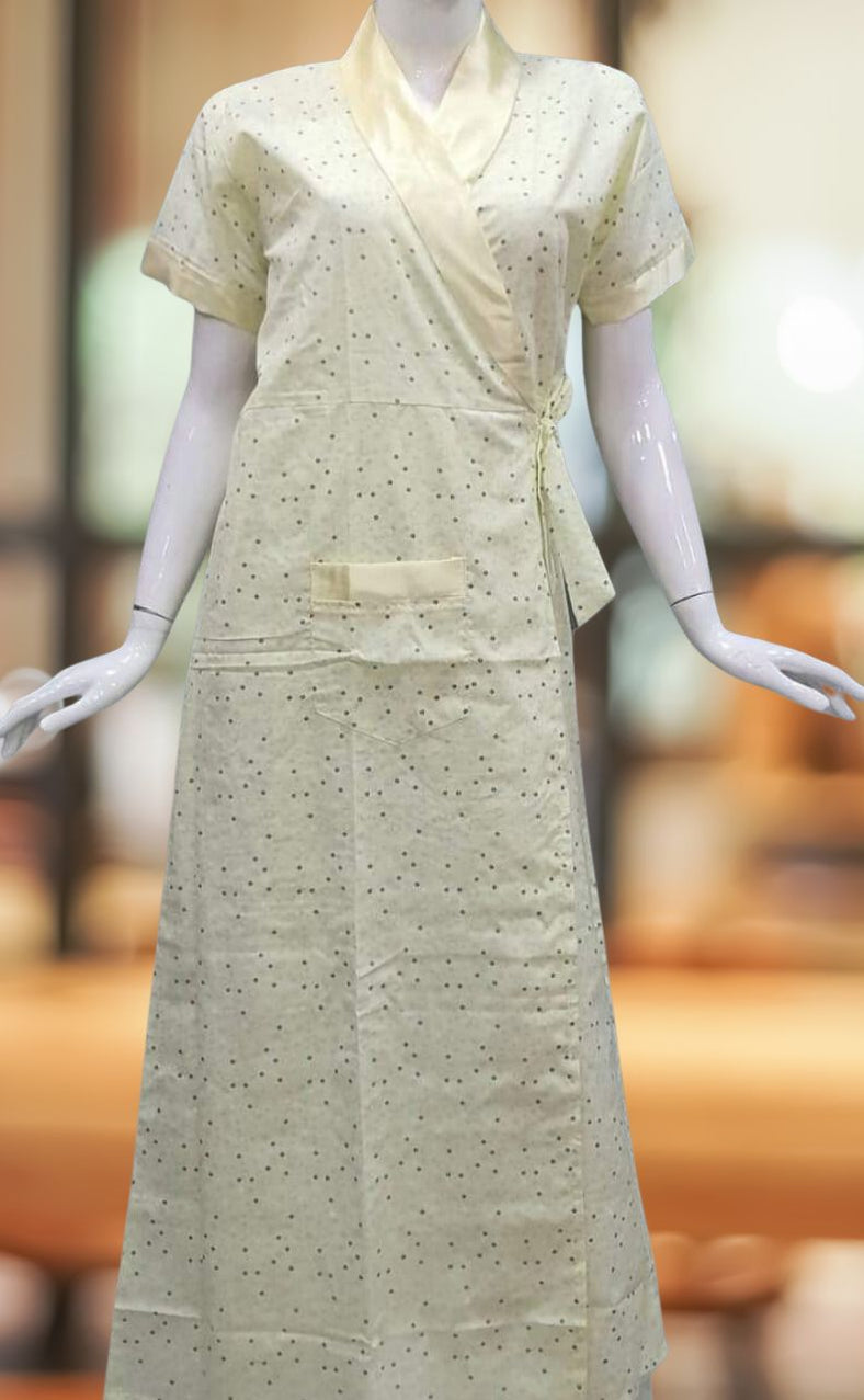 Lounge in Luxury: Cotton House Coat Sets for Ladies — Laces and Frills
