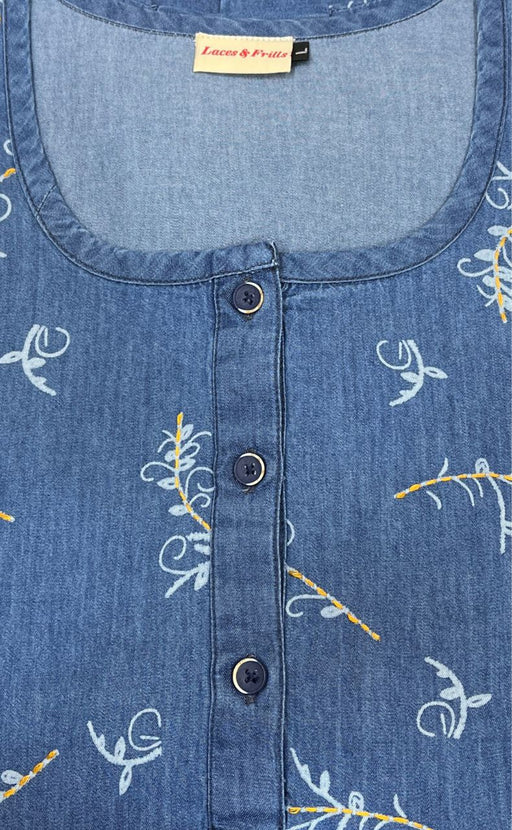 Denim Nighty | Laces and Frills | Laces and Frills