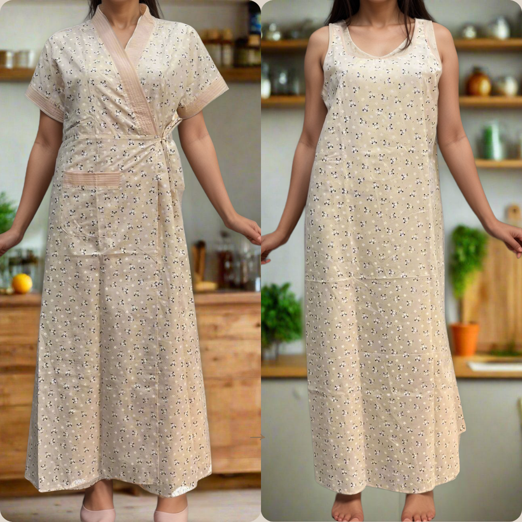 House Coat Sets | Laces and Frills