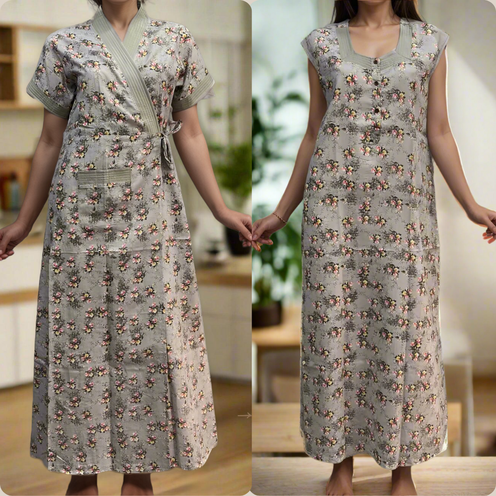 House Coat Sets | Laces and Frills
