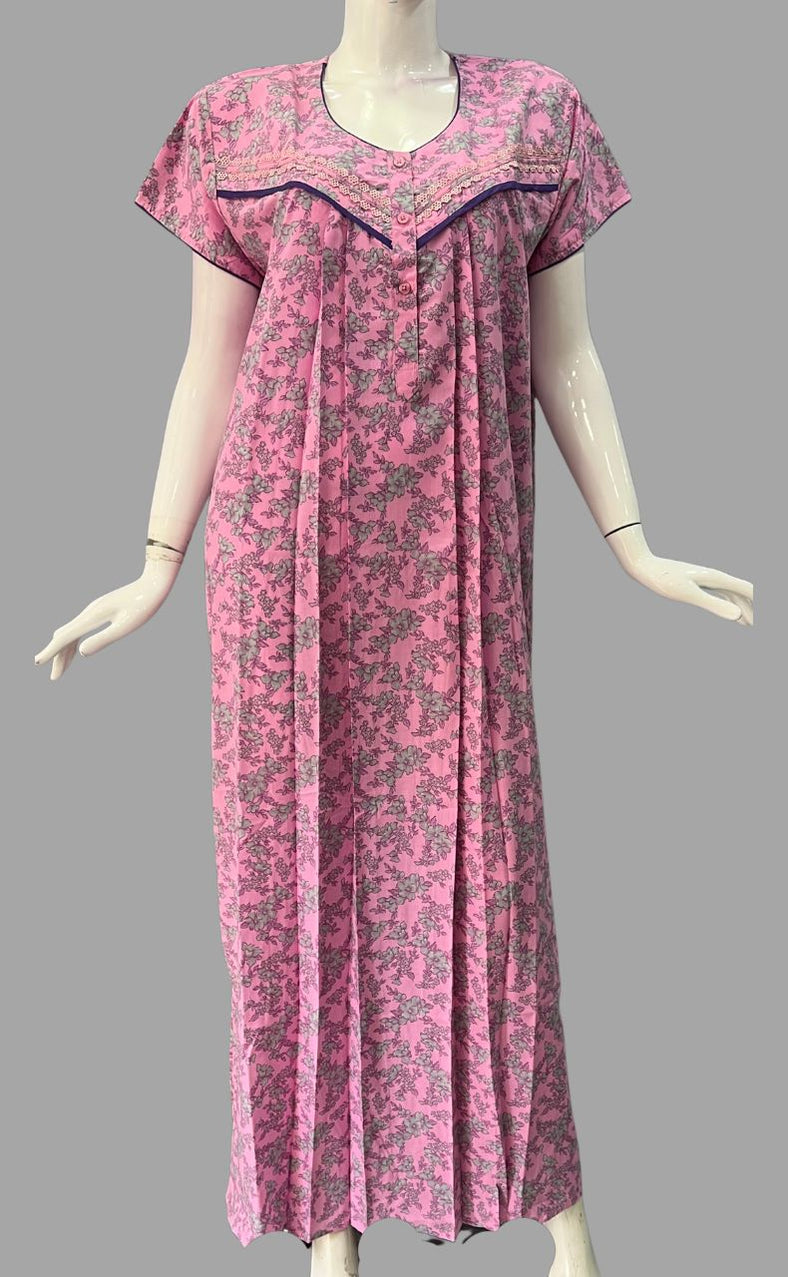 Medium Slim Fit Nighty (40 Inch Chest) | Laces and Frills