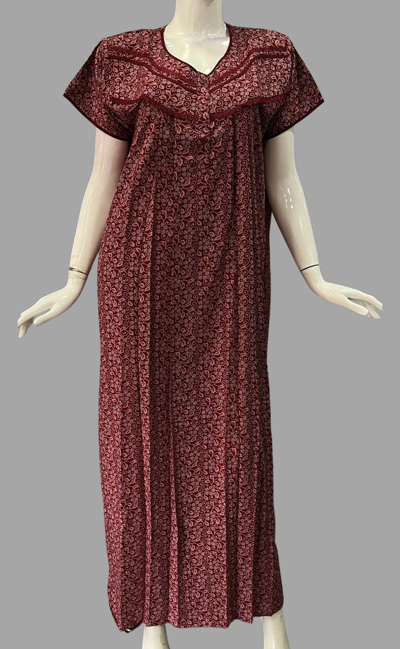 Medium Slim Fit Nighty (40 Inch Chest) | Laces and Frills