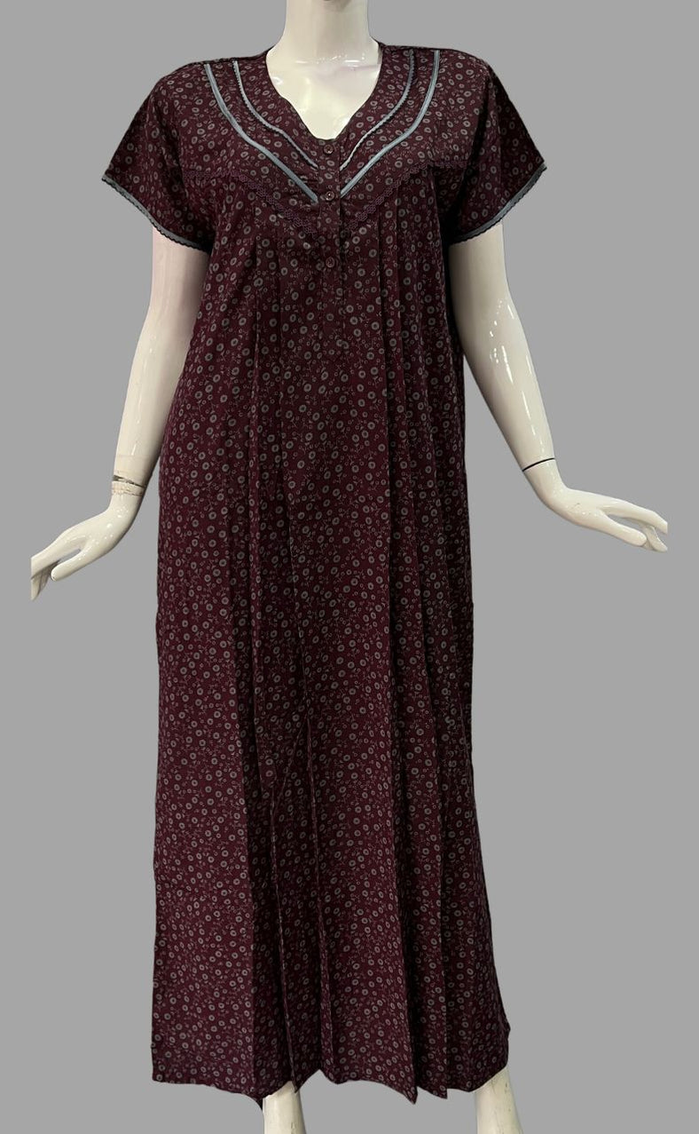 Medium Slim Fit Nighty (40 Inch Chest) | Laces and Frills