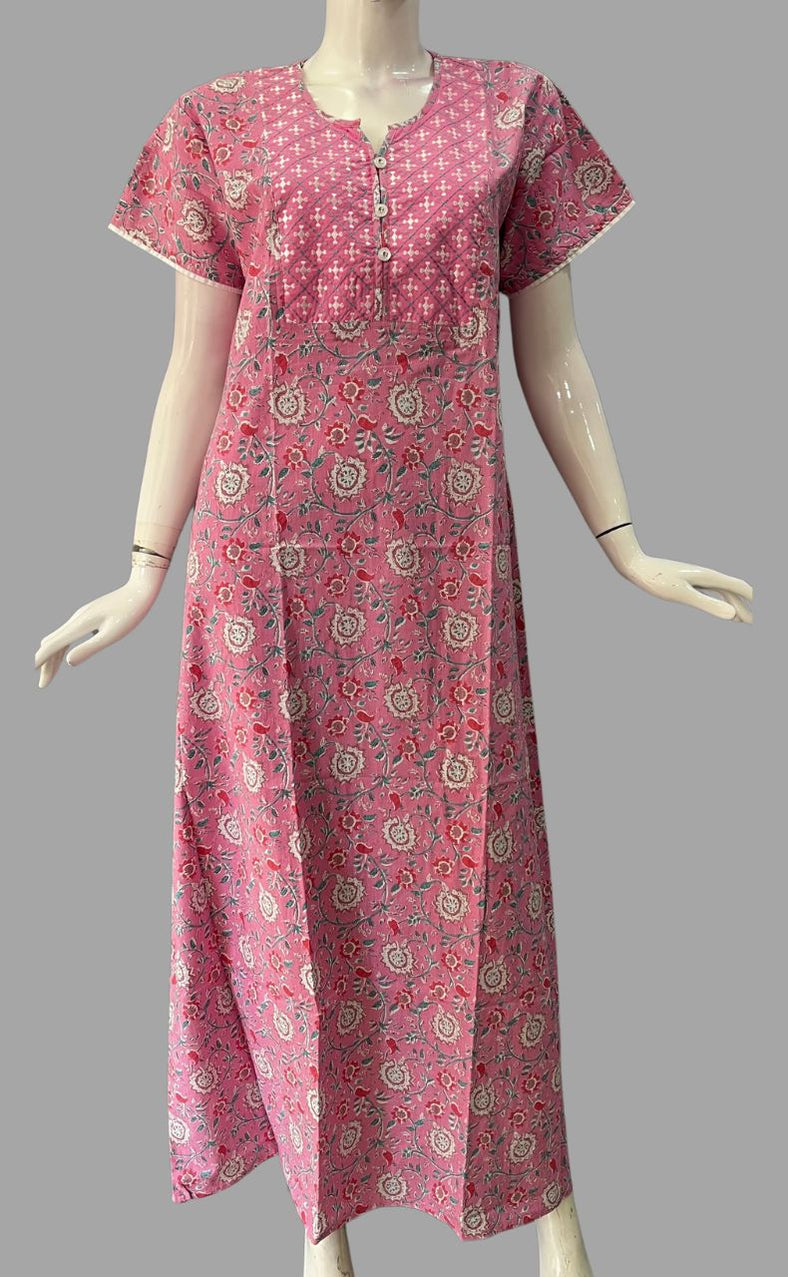 Medium Slim Fit Nighty (40 Inch Chest) | Laces and Frills