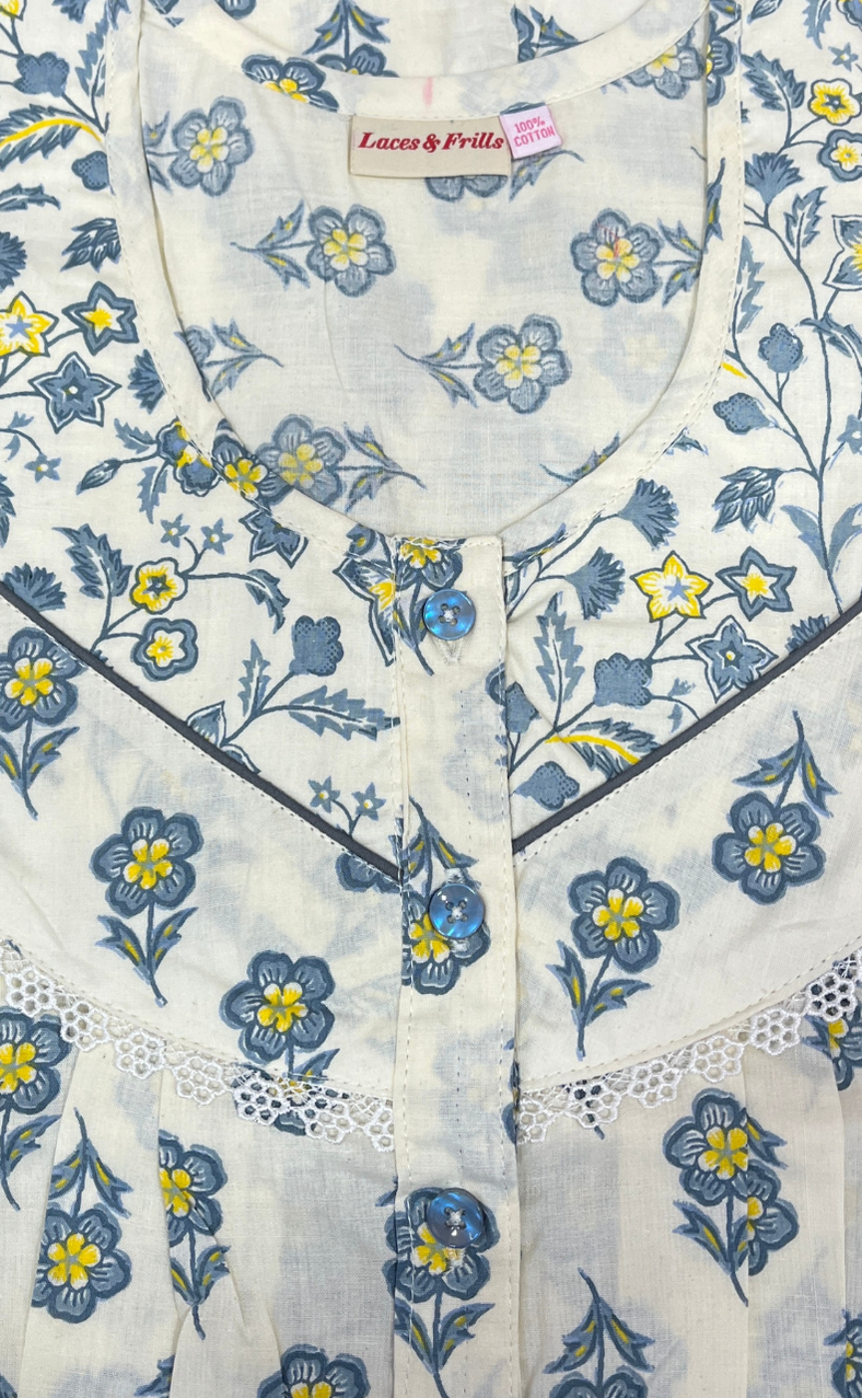 Medium Slim Fit Nighty (40 Inch Chest) | Laces and Frills