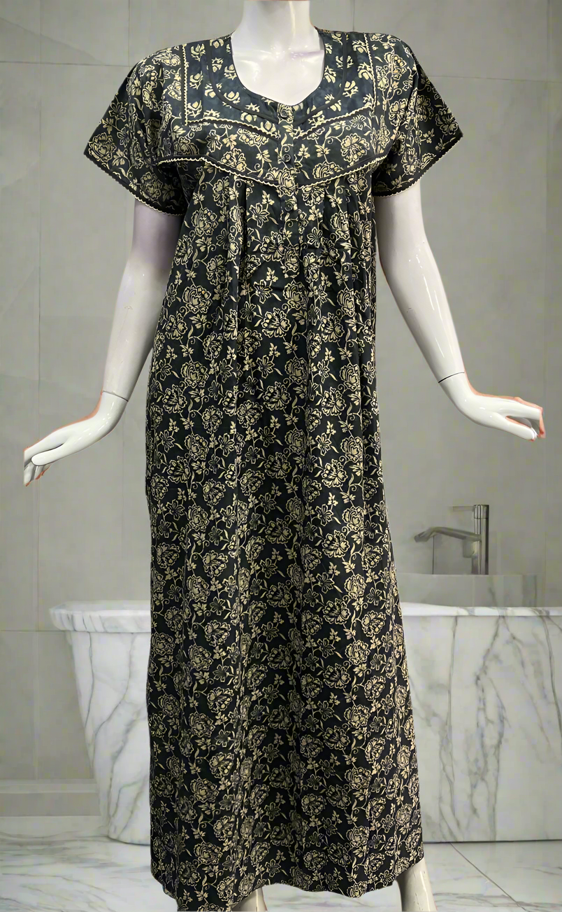 Medium Slim Fit Nighty (40 Inch Chest) | Laces and Frills