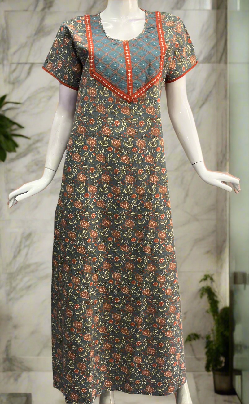 Medium Slim Fit Nighty (40 Inch Chest) | Laces and Frills