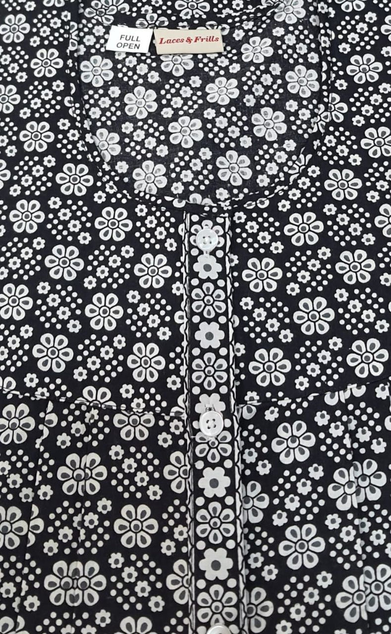 Front Full Open Nighty | Laces and Frills