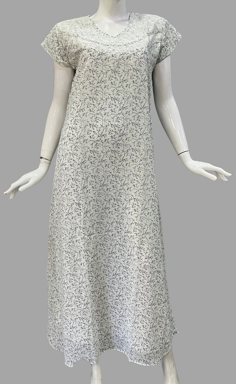 Medium Slim Fit Nighty (40 Inch Chest) | Laces and Frills